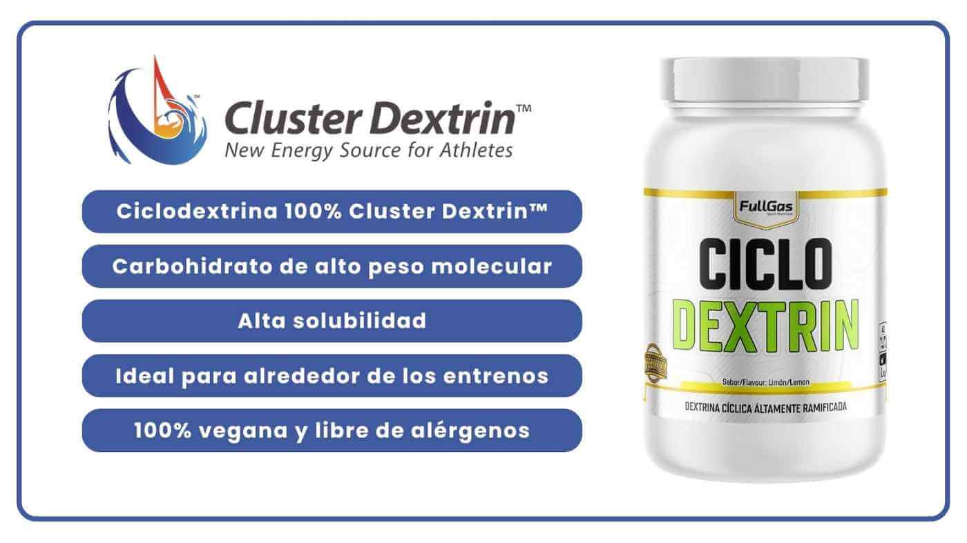 Ciclodextrina (Cluster Dextrin™) - Limón - 1kg